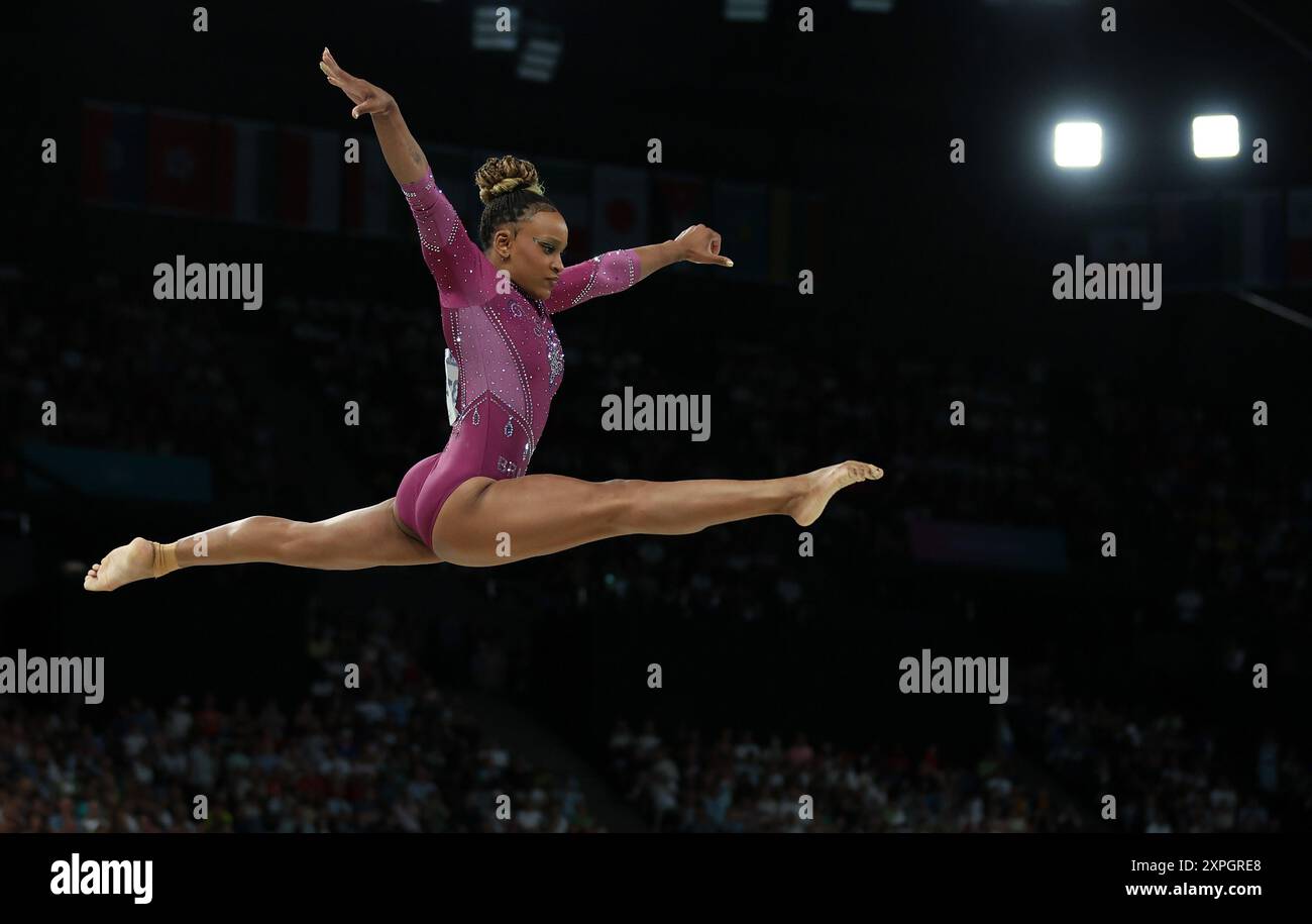 PARIS, FRANCE - AUGUST 05: ANDRADE Rebeca of Brasil competes during the ...
