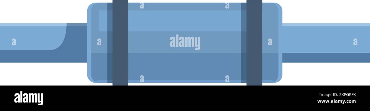 Car exhaust pipe is reducing pollution coming from combustion engine ...