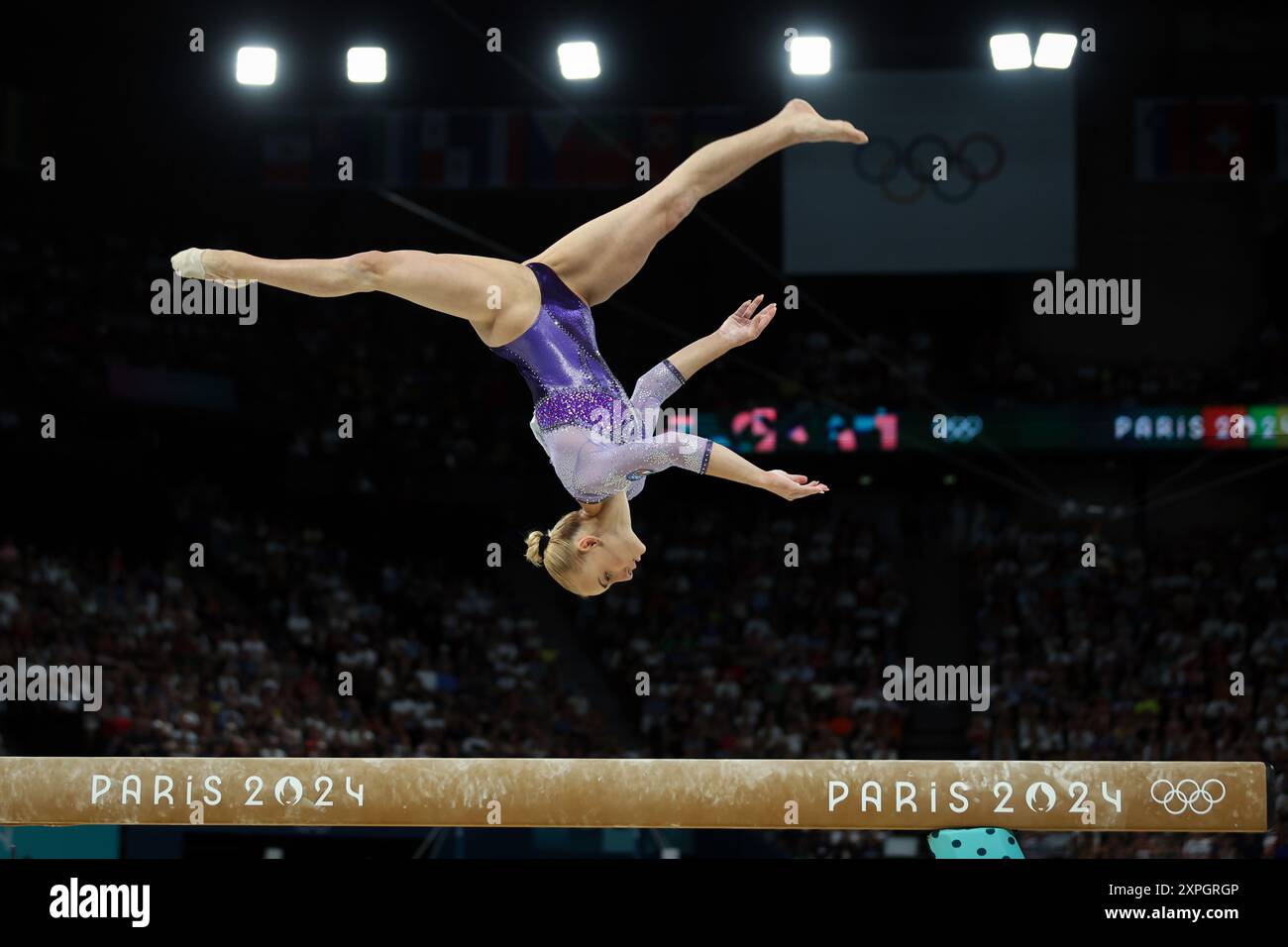PARIS, FRANCE - AUGUST 05: D'AMATO Alice of Italy competes during the ...