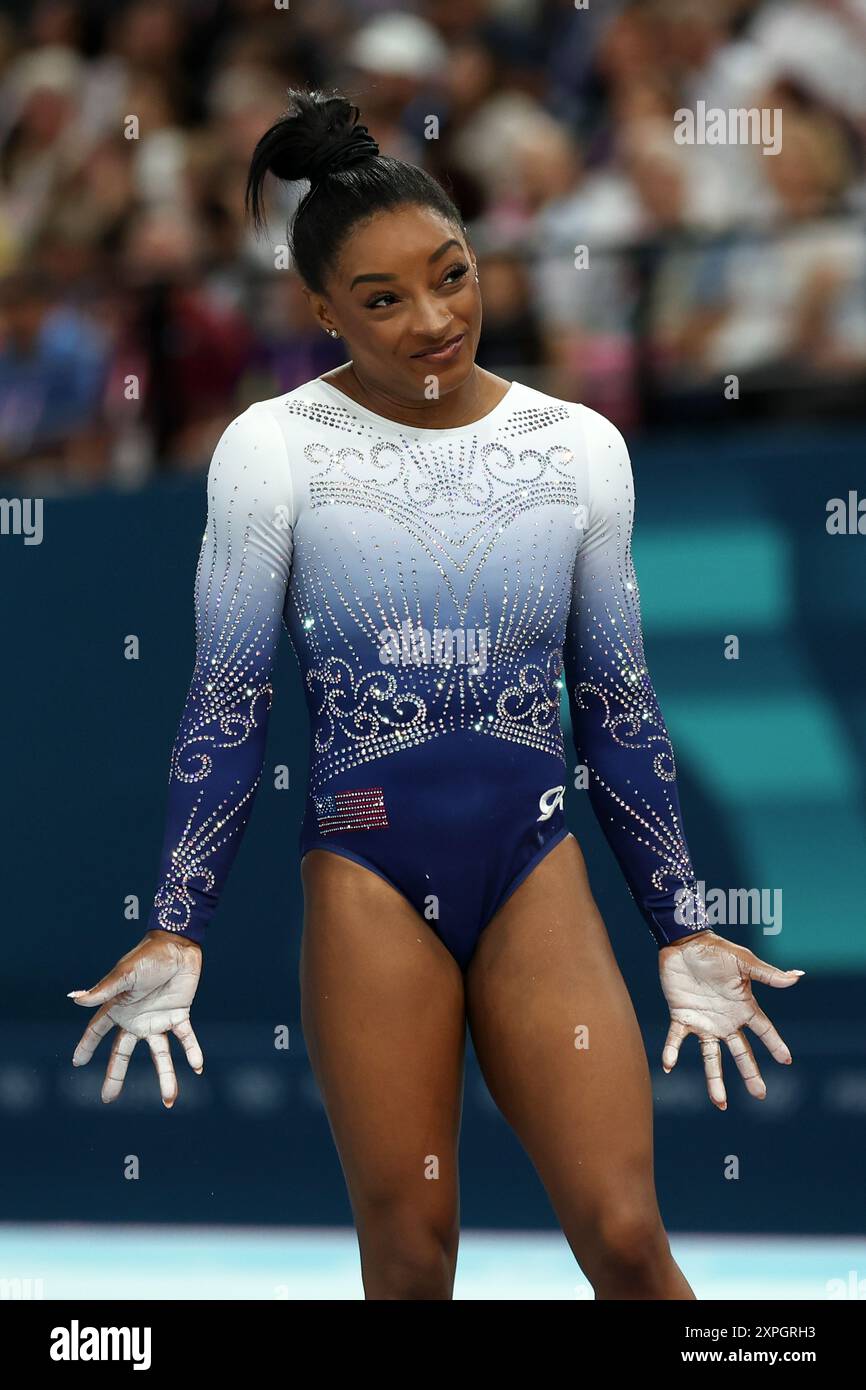 Simone biles 2024 hi-res stock photography and images - Alamy