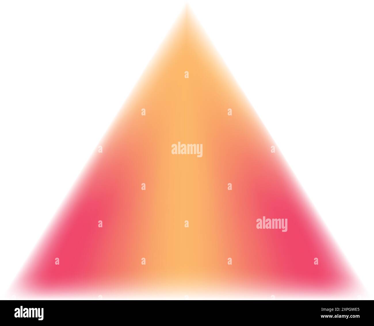 Abstract blurred background featuring a triangle shape with a gradient ...