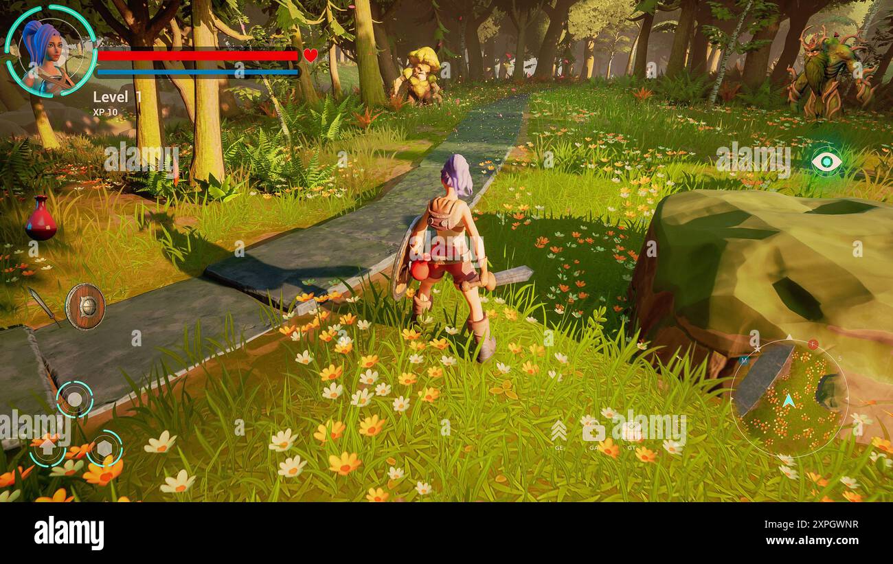 Fighting monsters hi-res stock photography and images - Alamy