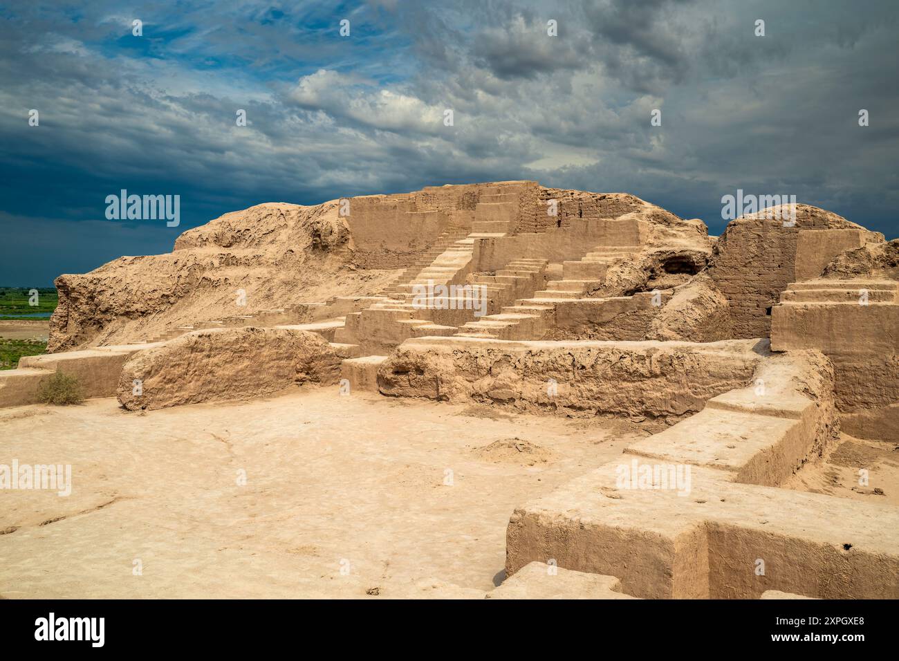 Toprak-Kala fortress, Karakalpakstan, Uzbekistan Stock Photo - Alamy