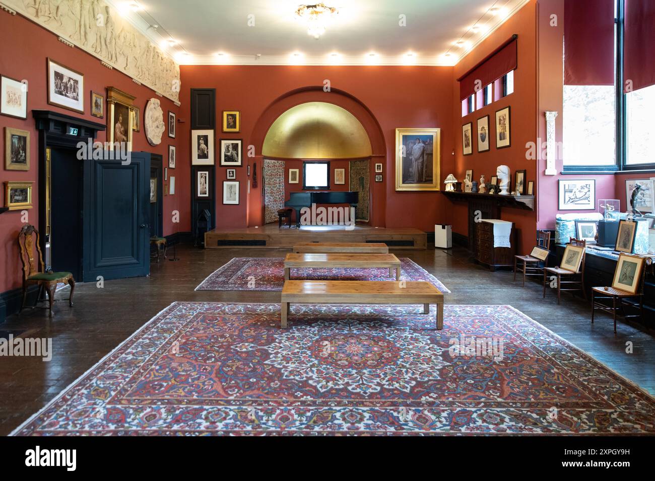 Leighton's Studio, in Leighton House Museum, London, Uk Stock Photo - Alamy