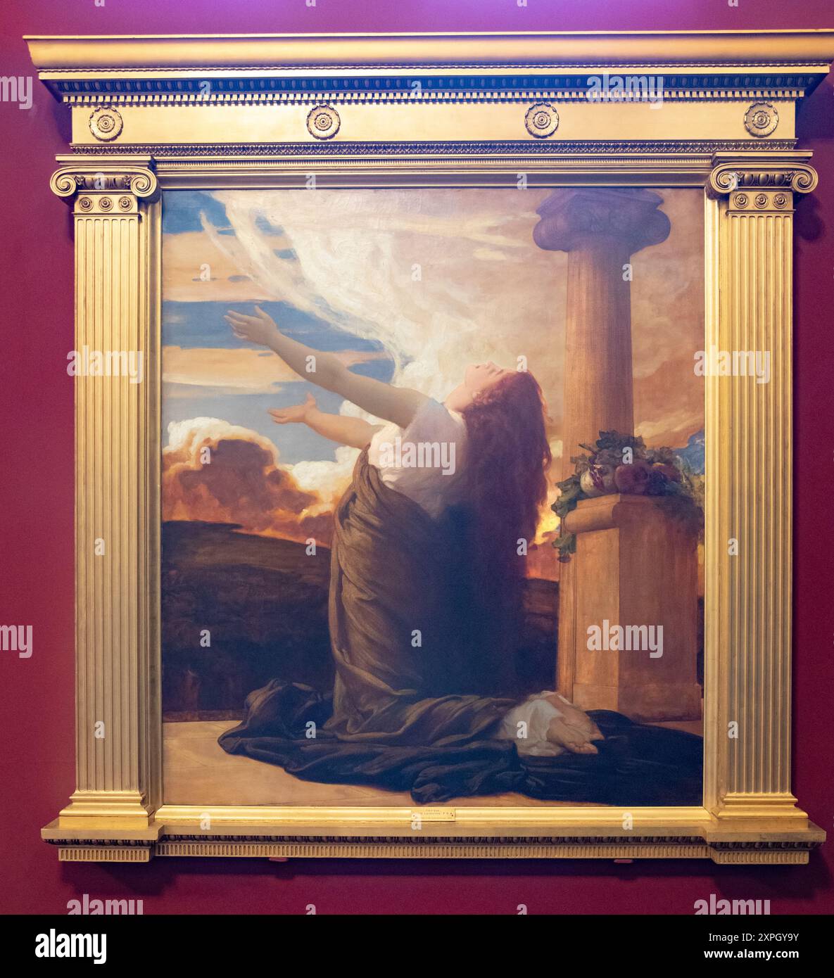 Clytie Painting by Frederick Leighton, in Leighton House Museum, London, Uk Stock Photo - Alamy