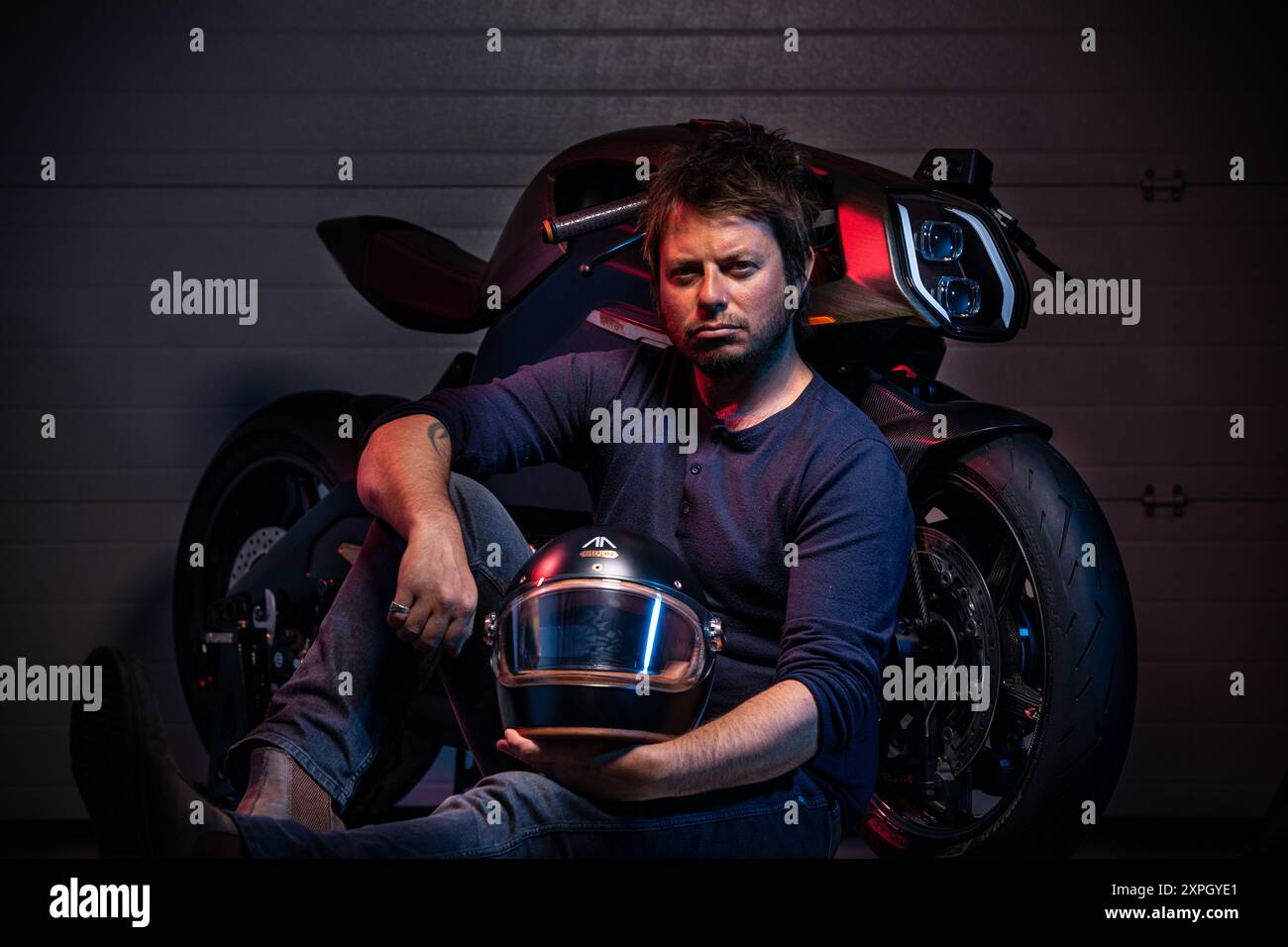 Mark Truman ARC Vehicles Arc Vehicles, CEO Mark Truman Stock Photo - Alamy