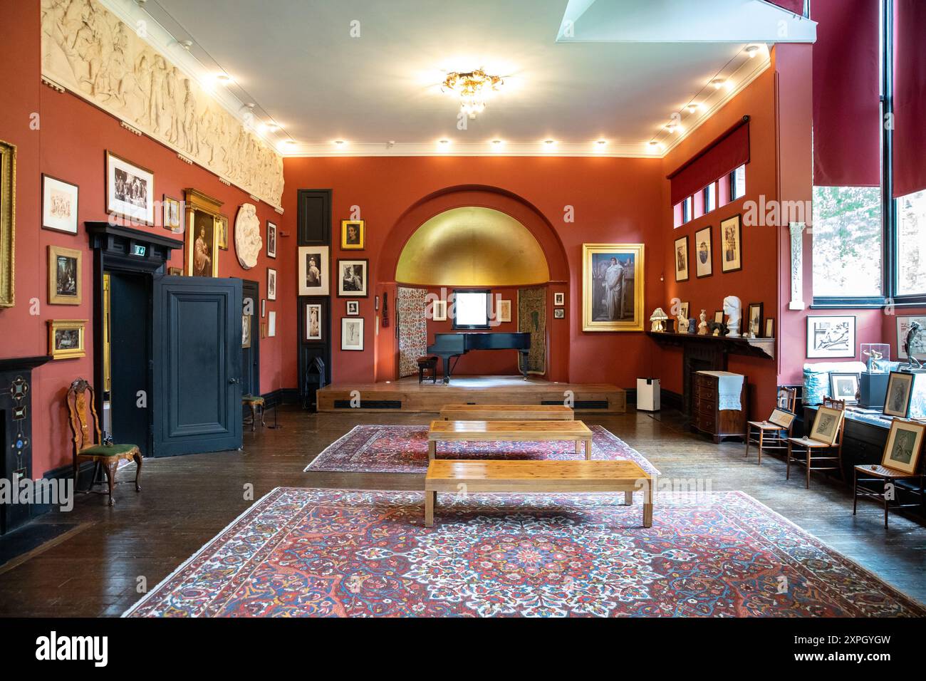 Leighton's Studio, in Leighton House Museum, London, Uk Stock Photo - Alamy