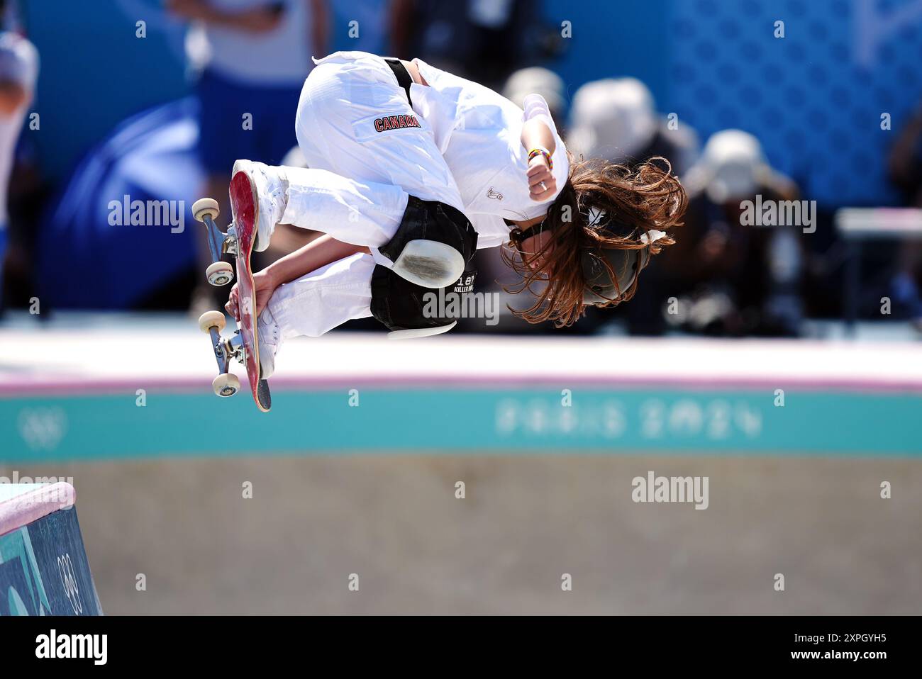 Canada's Fay Ebert during the Women's Park Prelims at La Concorde on ...