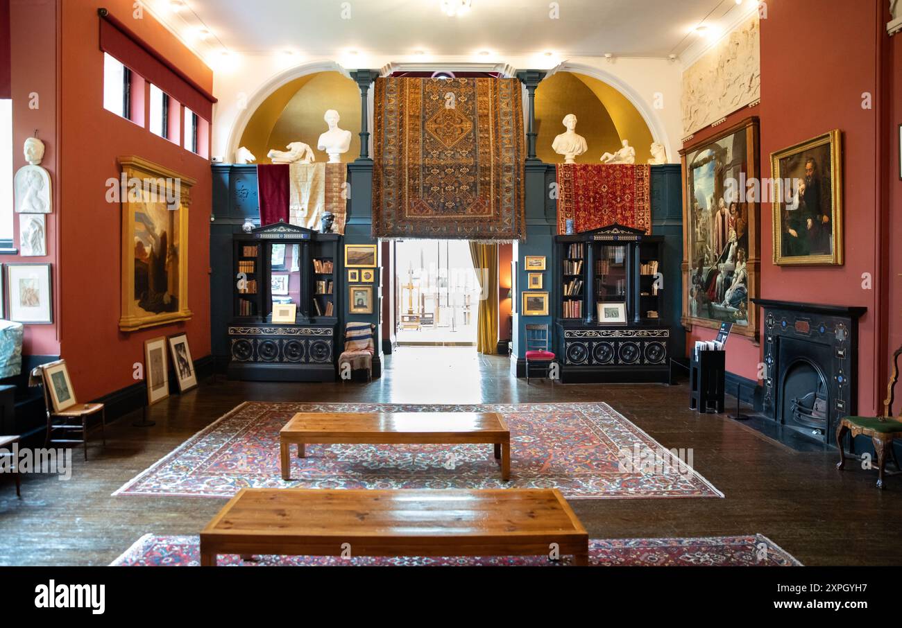 Leighton's Studio, in Leighton House Museum, London, Uk Stock Photo - Alamy