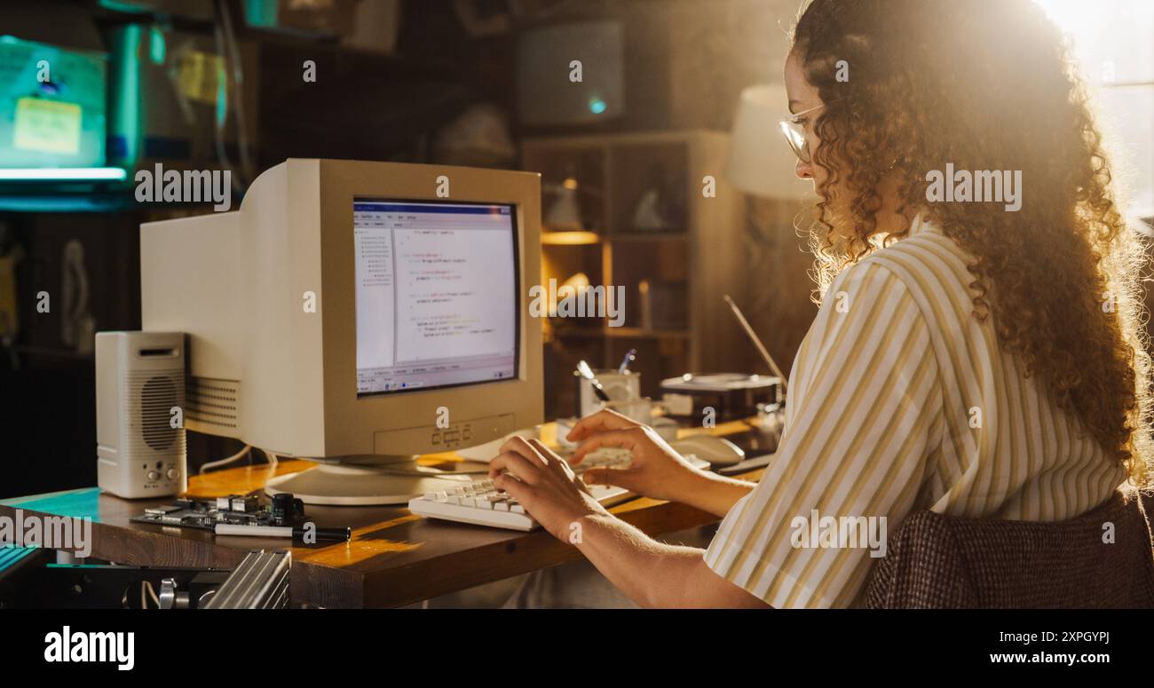 90s computer student hi-res stock photography and images - Alamy
