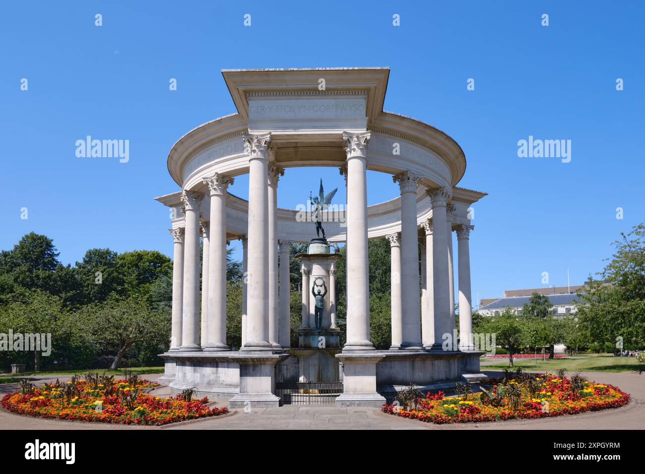 Welsh National War Memorial, Cardiff Stock Photo - Alamy