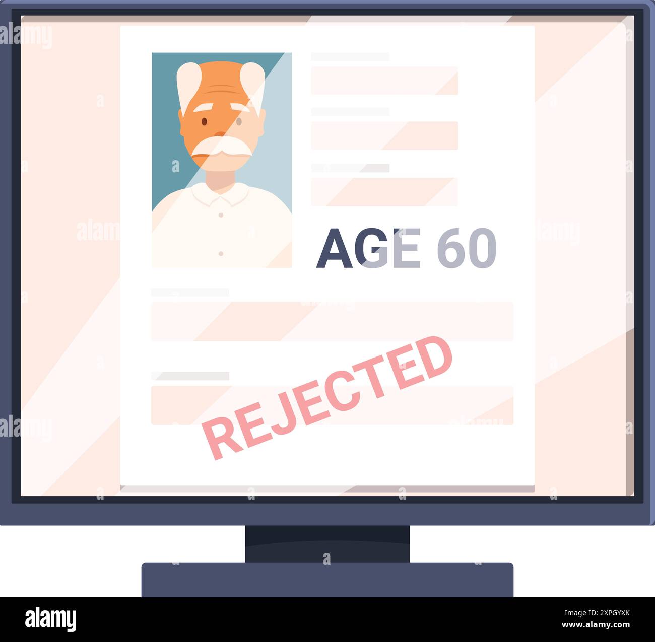 Online job application form being rejected because of age on computer ...