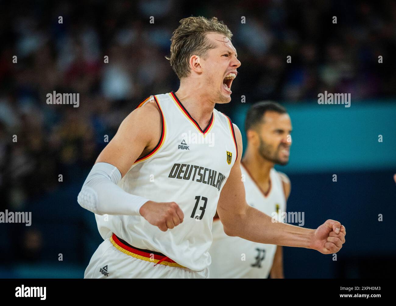 Paris, France. 6th AUG 2024. Moritz Wagner (GER) Paris 2024 Olympic Games Basketball - Men's ...
