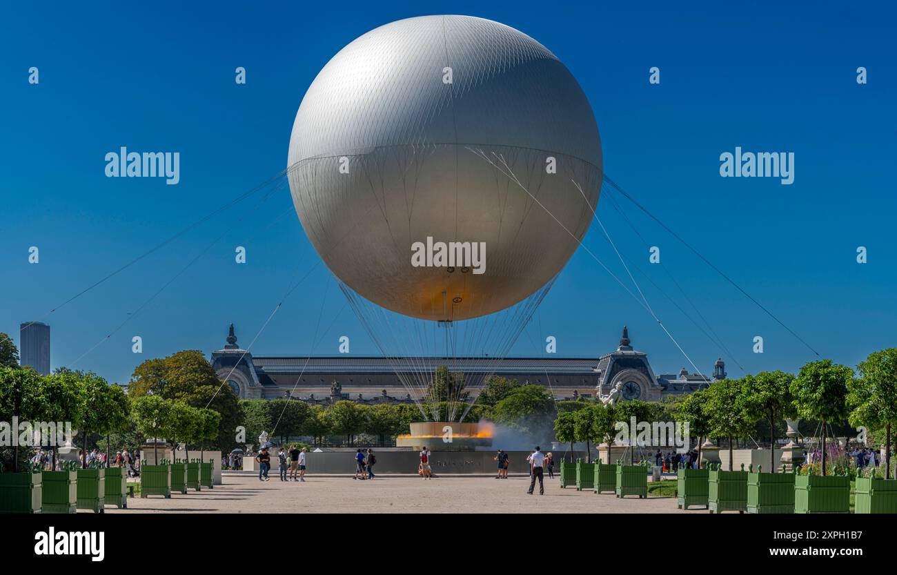 Paris, France - 08 05 2024: Olympic Games Paris 2024. View of the ...