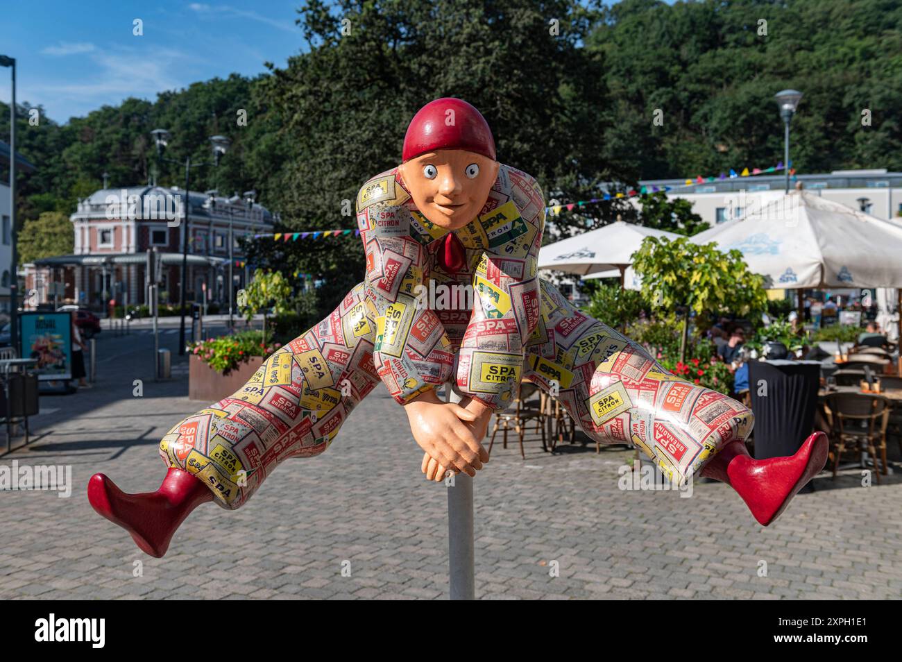 Spa Belgique Belgie Belgium 30th July 2024 Pierrot, the character which ...