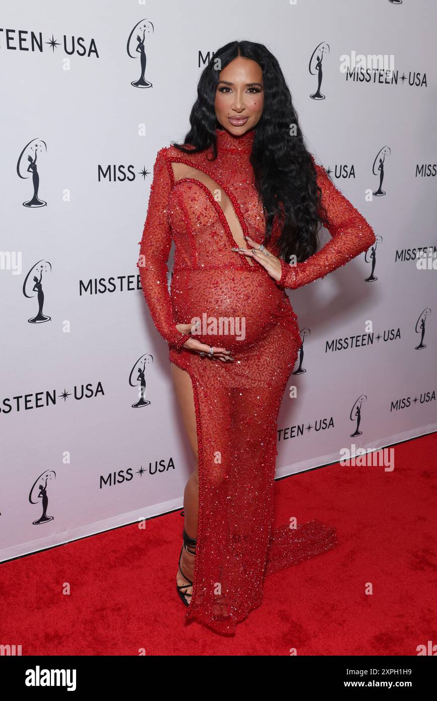Los Angeles, USA. 04th Aug, 2024. Natasha Graziano attends the 73rd annual Miss USA Pageant at ...
