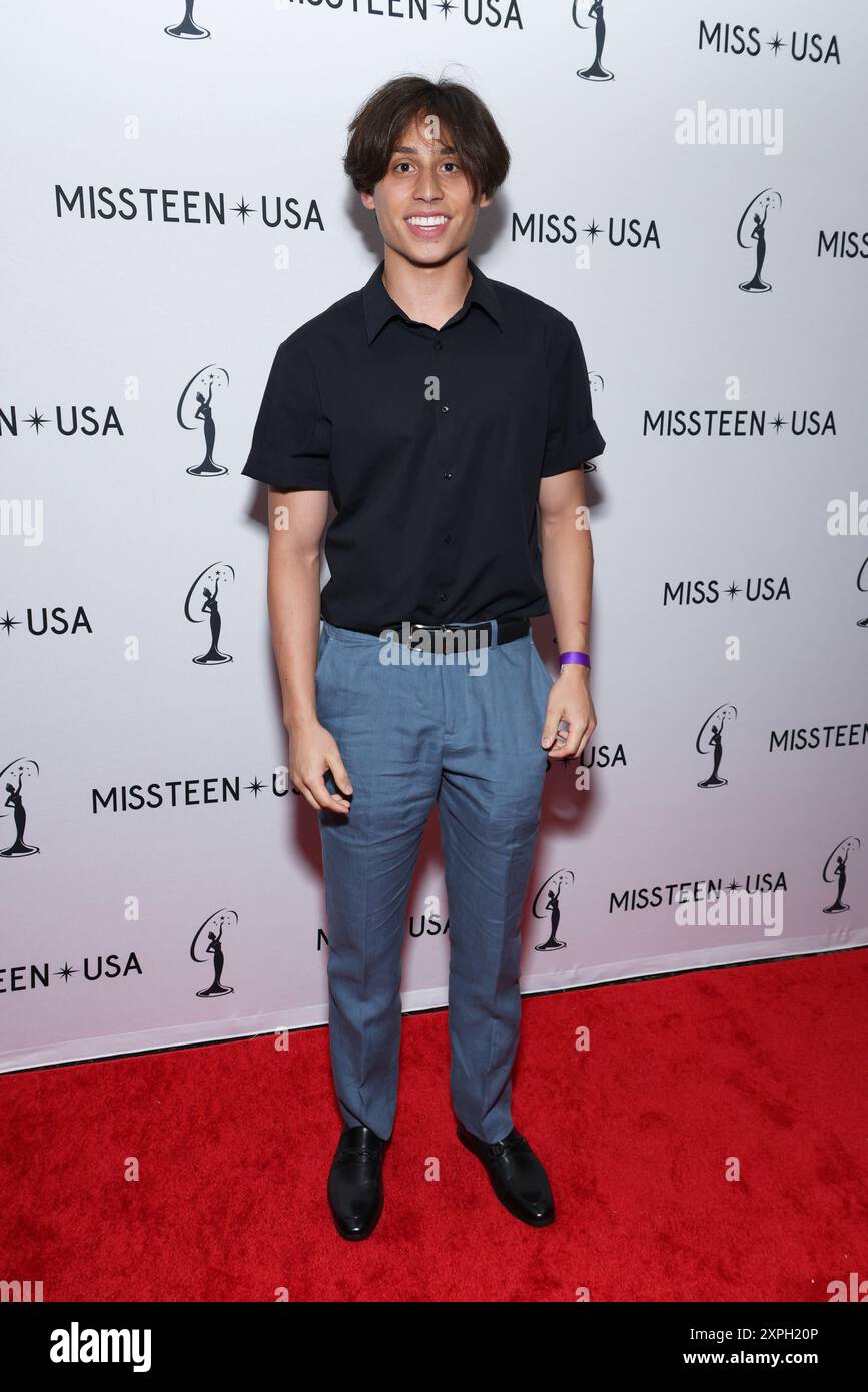 Cole Allison attends the 73rd annual Miss USA Pageant at Peacock ...