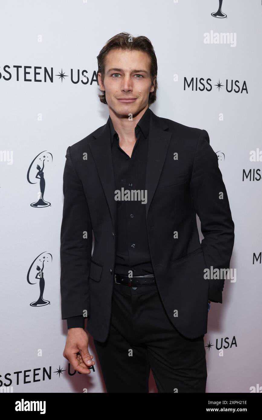Benjamin Shepherd attends the 73rd annual Miss USA Pageant at Peacock ...