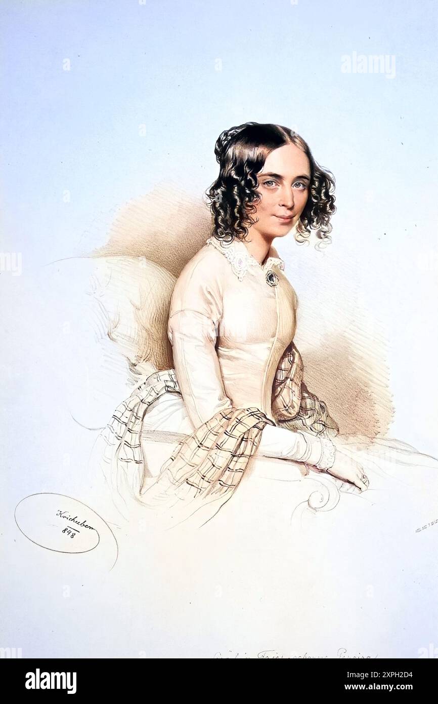 Flora Countess Fries (1814-1882), née Pereira-Arnstein, wife of Moritz ...