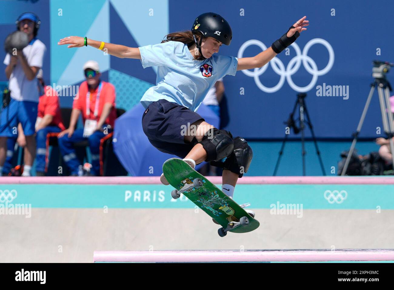 Minna Stess of the United States competes during the women's ...