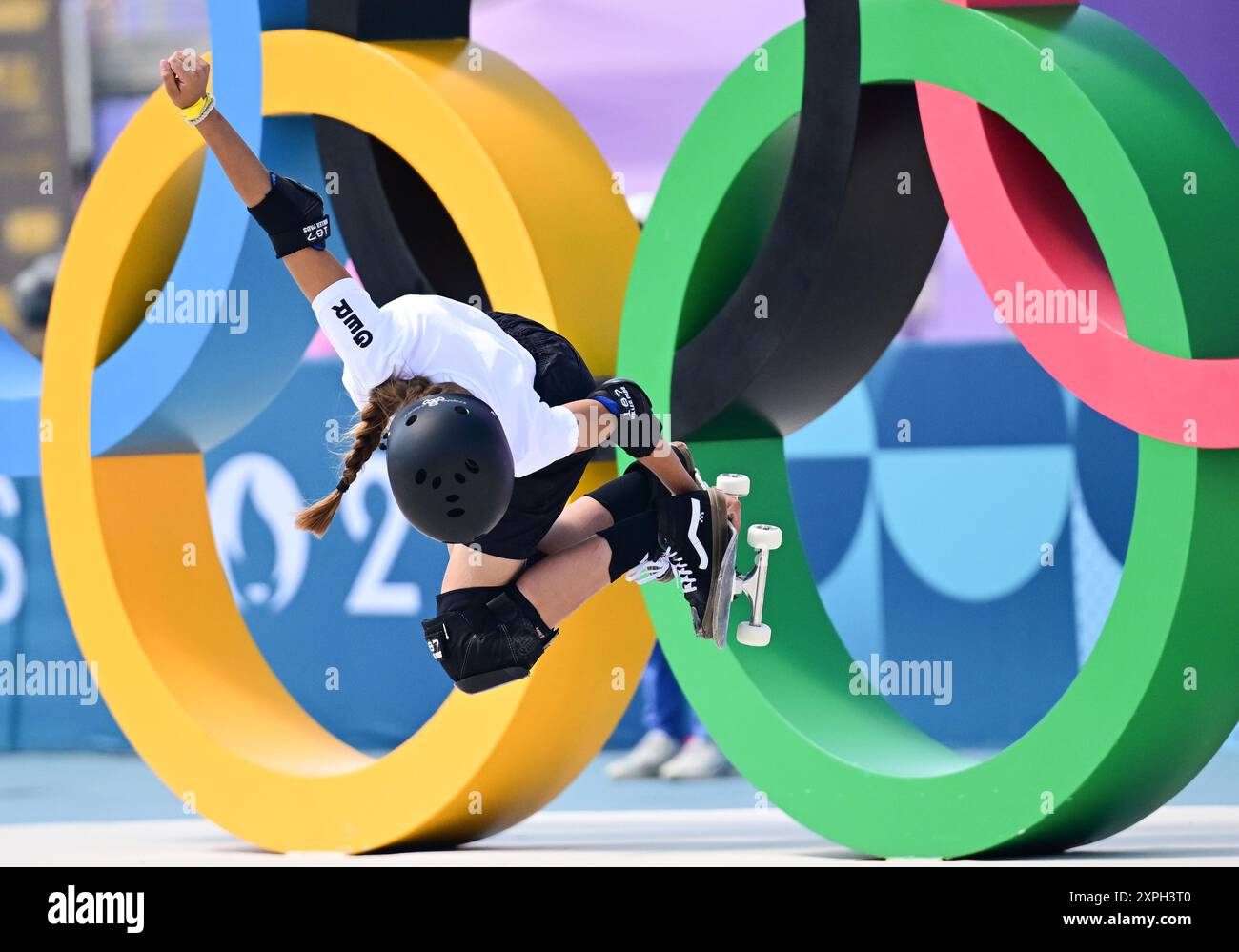 Paris, France. 06th Aug, 2024. Germany's Lilly Stoephasius competes in ...
