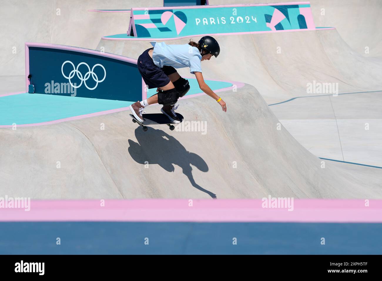 Minna Stess of the United States competes during the women's ...