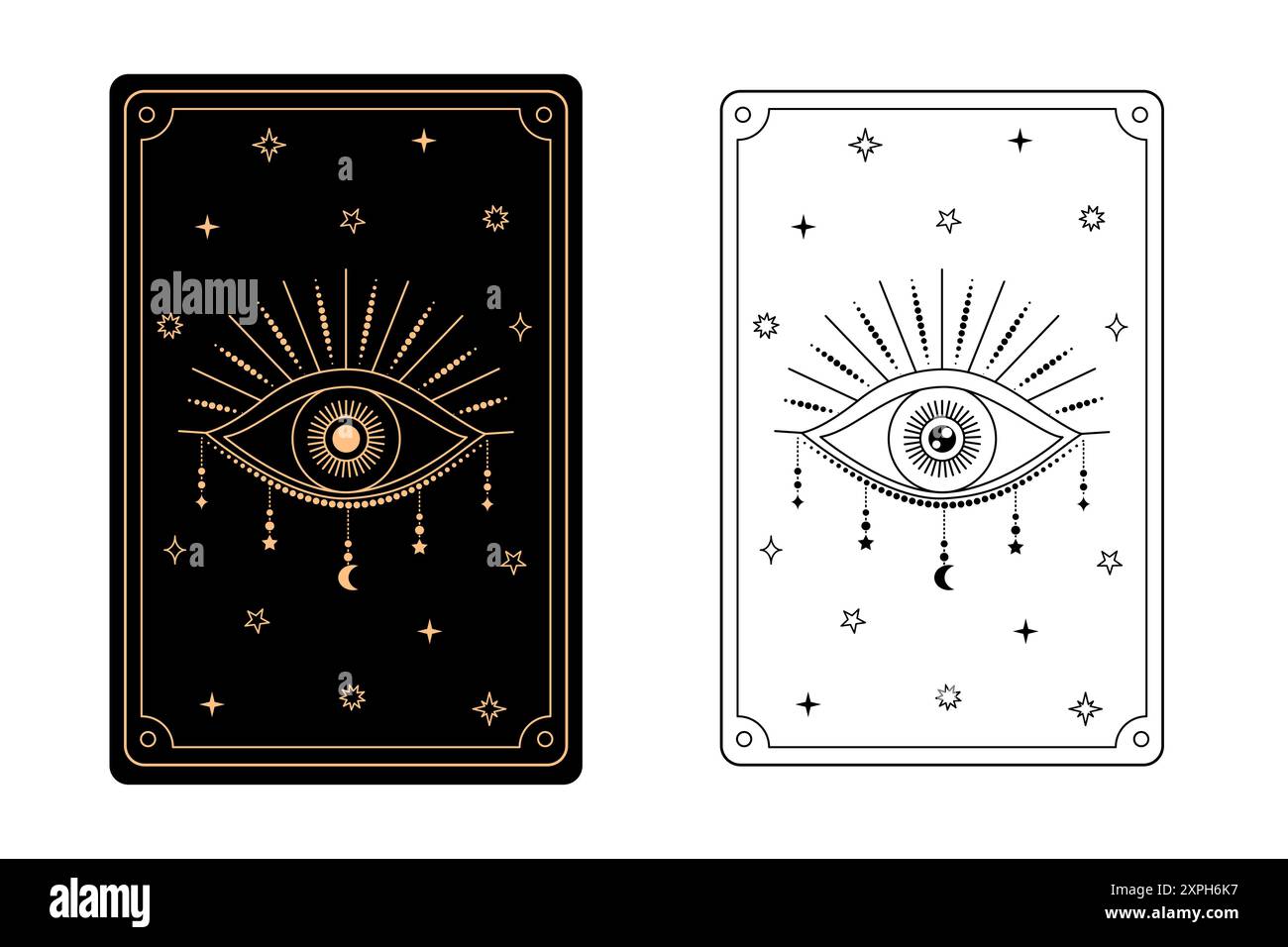 Tarot card peace. The major arcana of a deck of cards Stock Vector ...