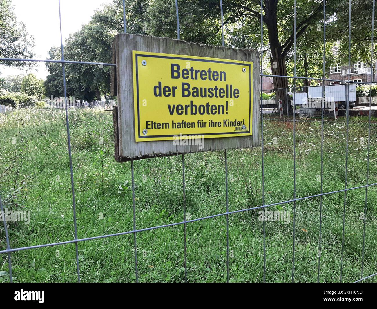 Baustellen Schild Betreten der Baustelle verboten Hamburg Hamburg ...