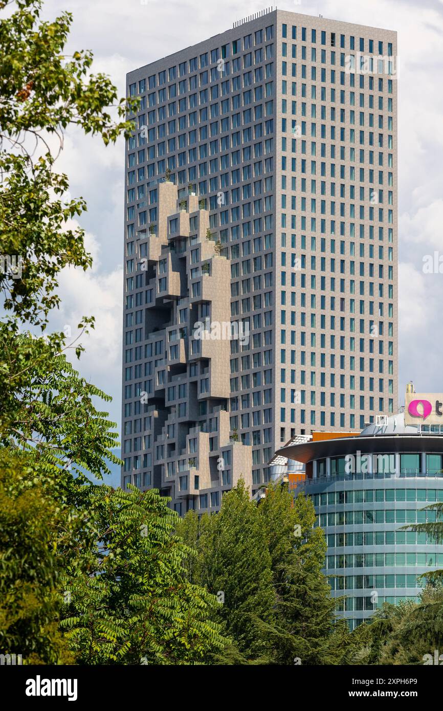 Downtown One Tirana is a high-rise mixed-use skyscraper in Tirana ...