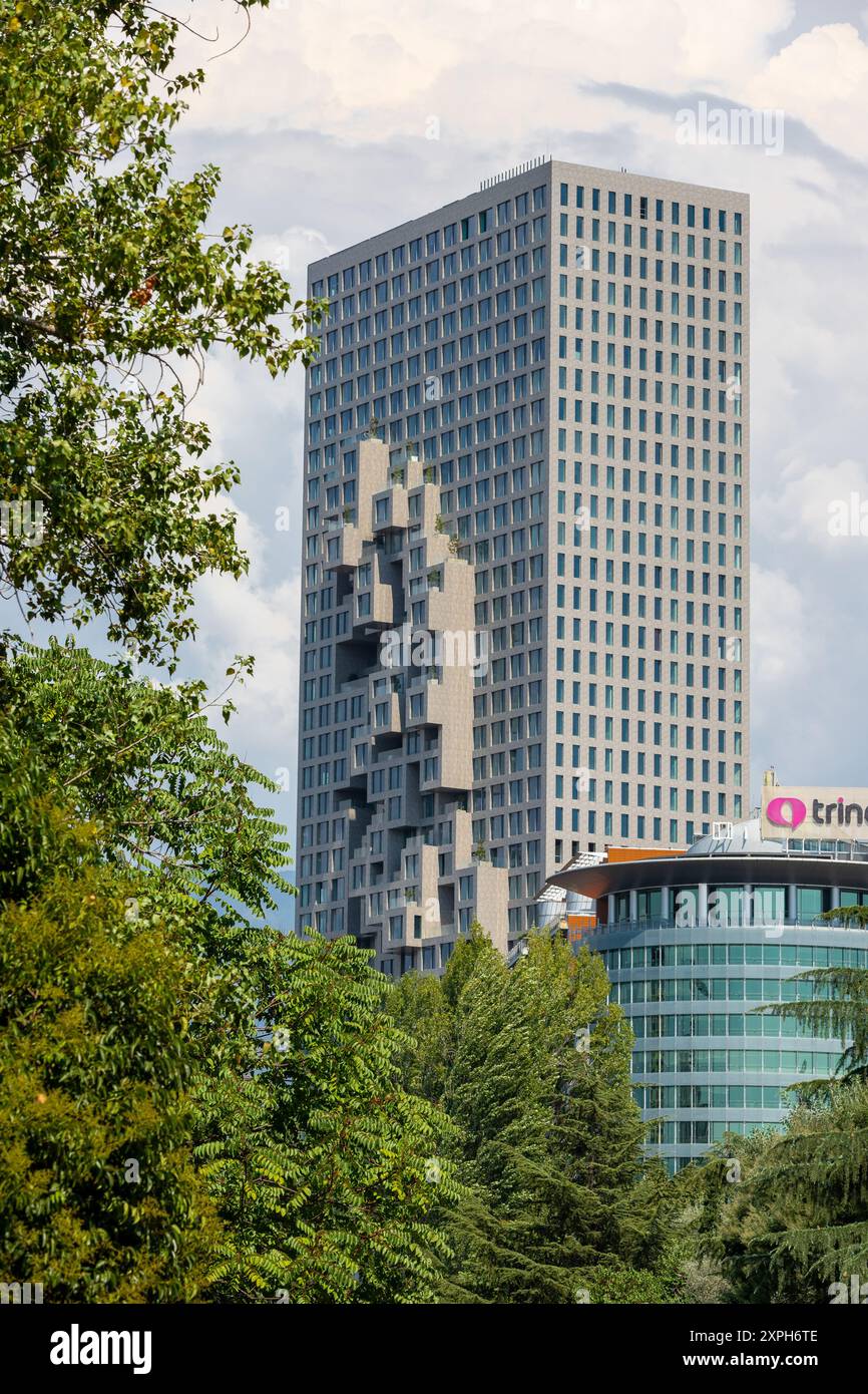 Downtown One Tirana is a high-rise mixed-use skyscraper in Tirana ...