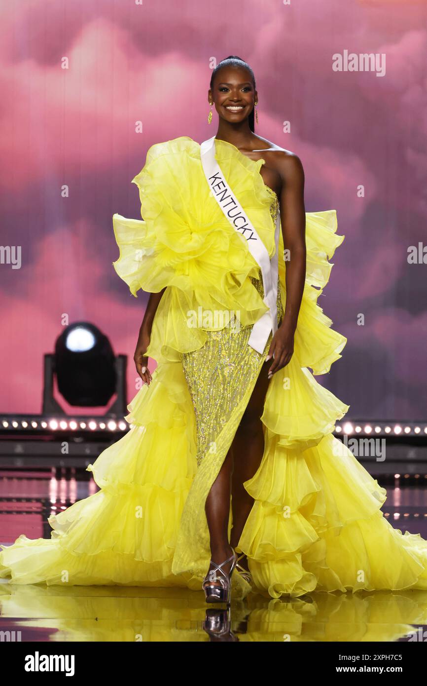 Connor Perry, Miss Kentucky USA, onstage during the 73rd annual Miss ...