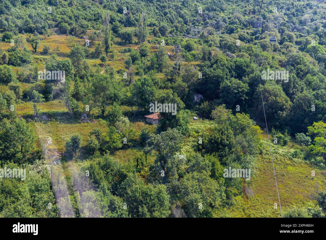 Mount Dajti, overlooking the city of Tirana, is one of the most ...