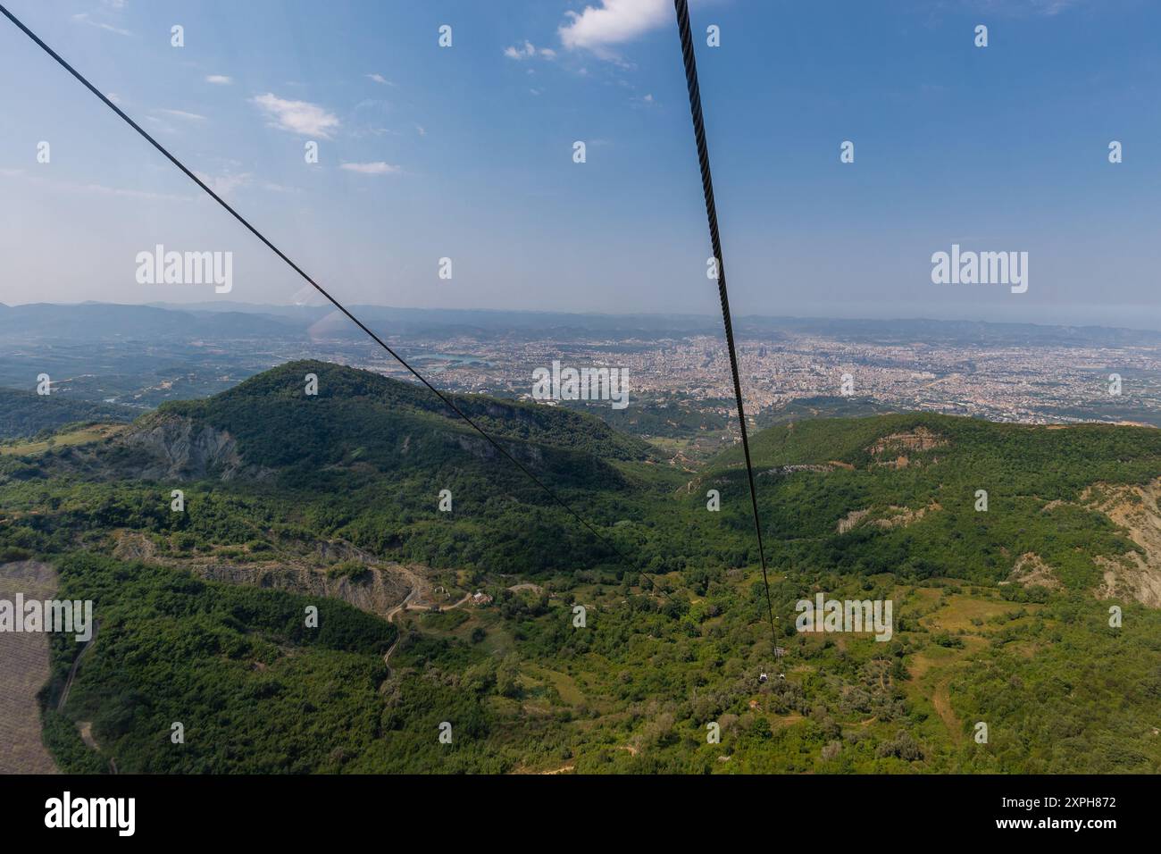 Mount Dajti, overlooking the city of Tirana, is one of the most ...