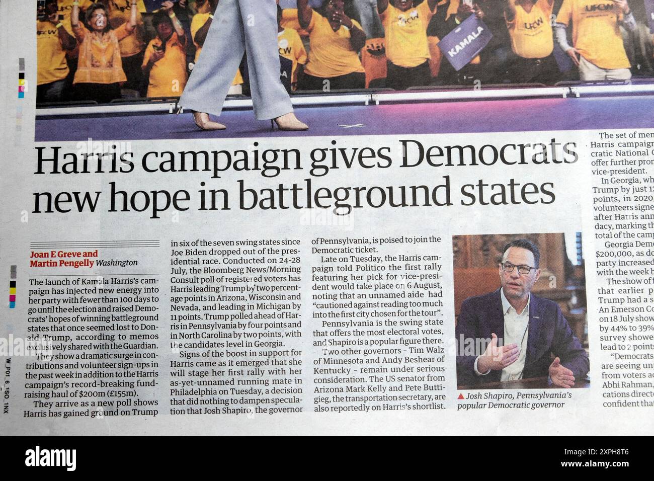 Kamala 'Harris campaign gives Democrats new hope in battleground states ...