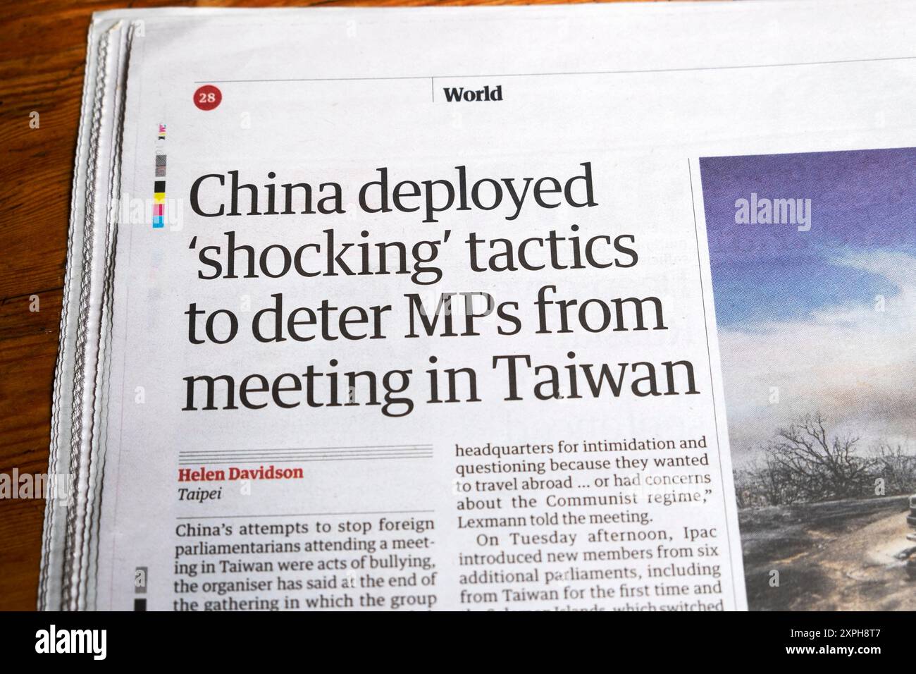 'China deployed 'shocking' tactics to deter MPs from meeting in Taiwan ...