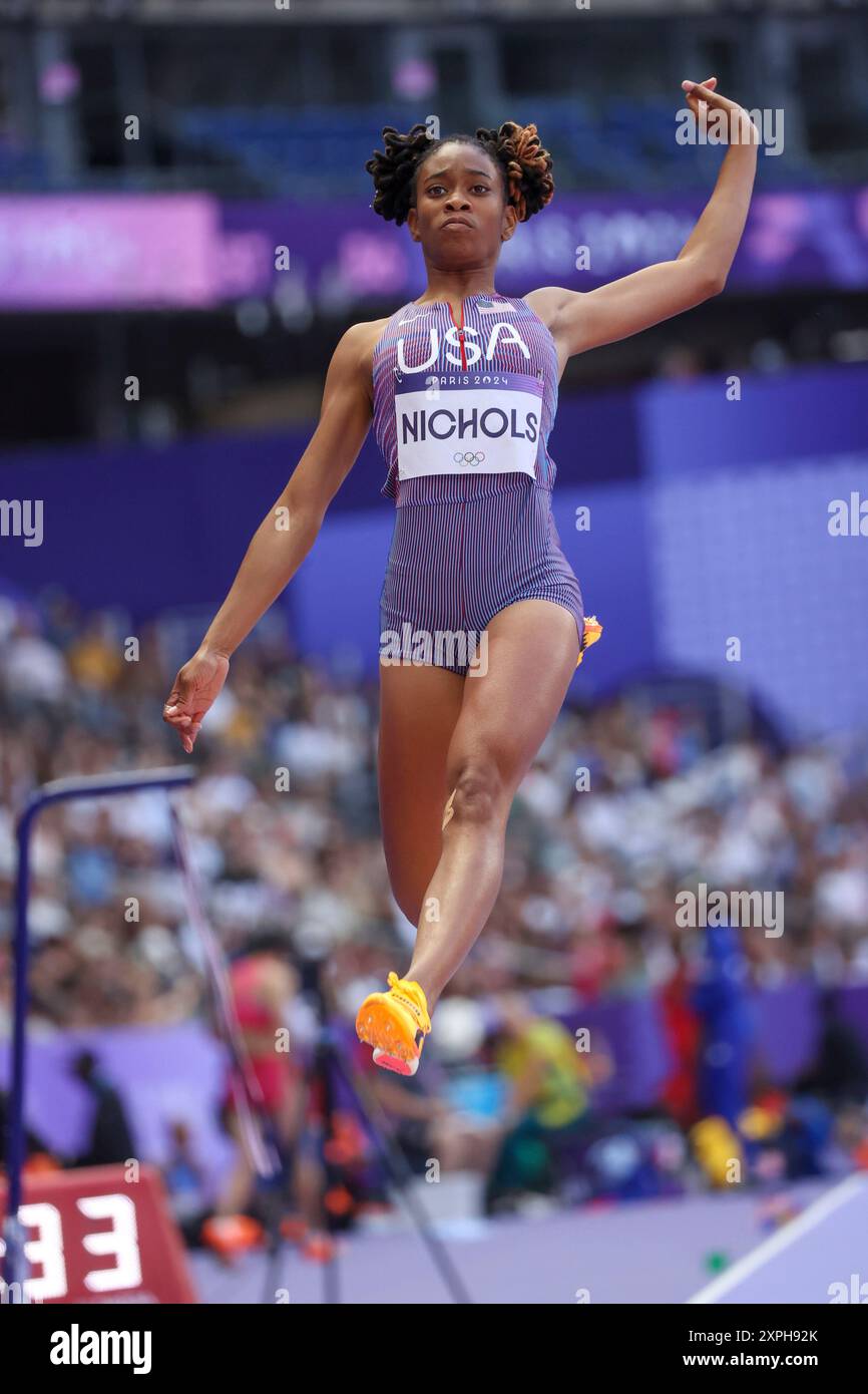 Paris, France. 06th Aug, 2024. Monae Nichols of Team USA competes in ...