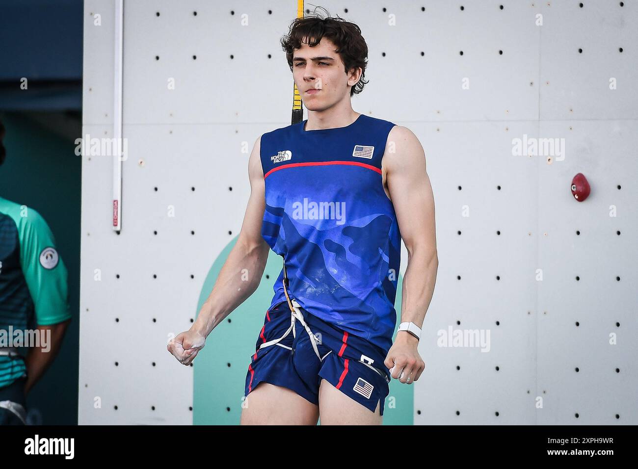 WATSON Sam of United States during the Sport Climbing, Men's Speed ...