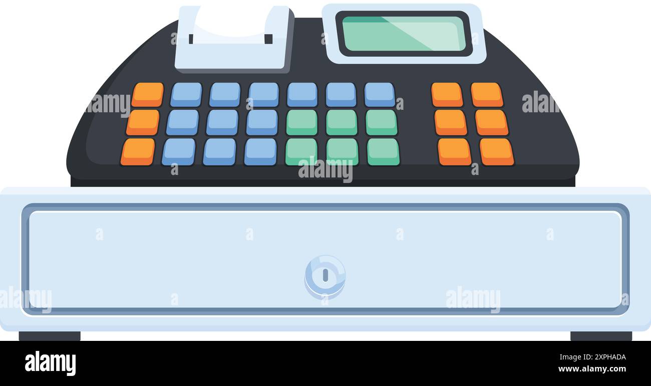Electronic cash register showing hi-res stock photography and images ...