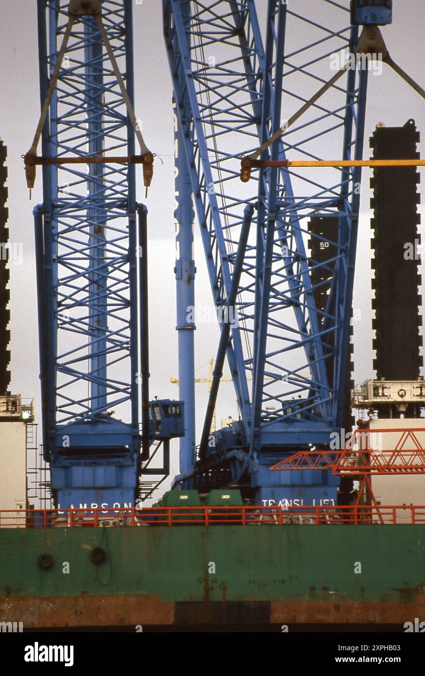 Second Severn Crossing Lampson Translift Stock Photo - Alamy