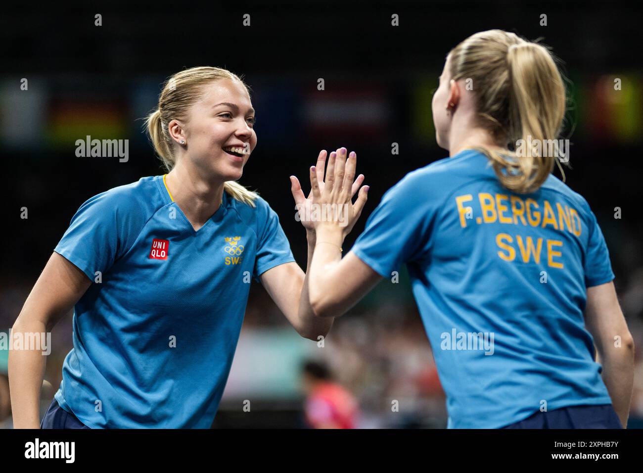 Paris, France. 06th Aug, 2024. Christina Källberg and Filippa Bergand ...