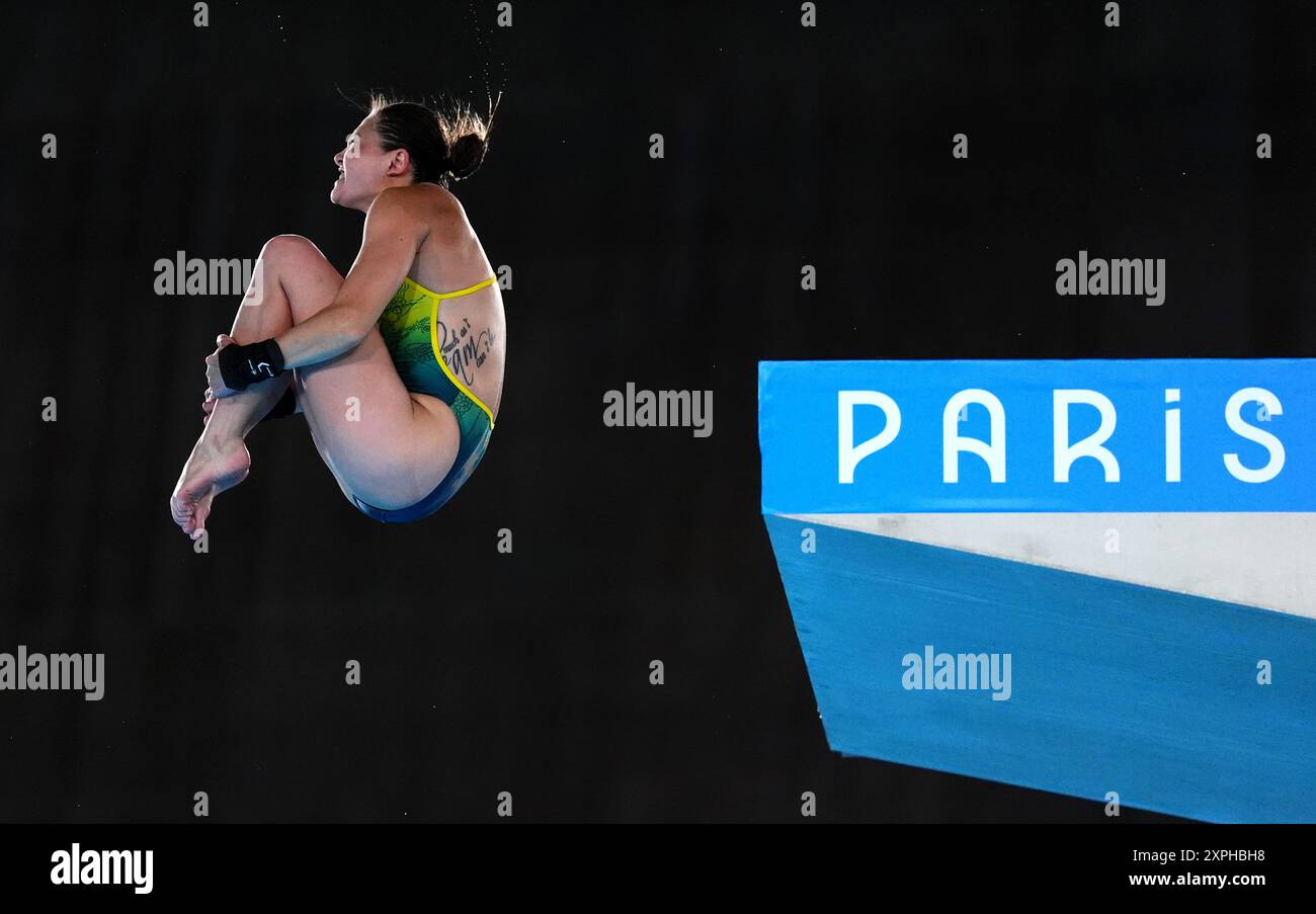 Australia's Melissa Wu during the Women's 10m Platform Final at the ...