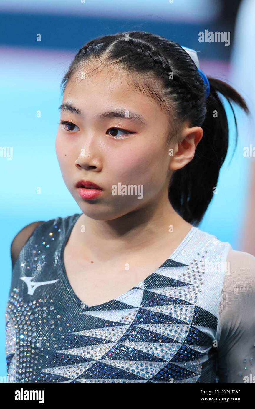 Rina Kishi (JPN), AUGUST 5, 2024 - Gymnastics - Artistic : Women's Apparatus Floor Exercise ...