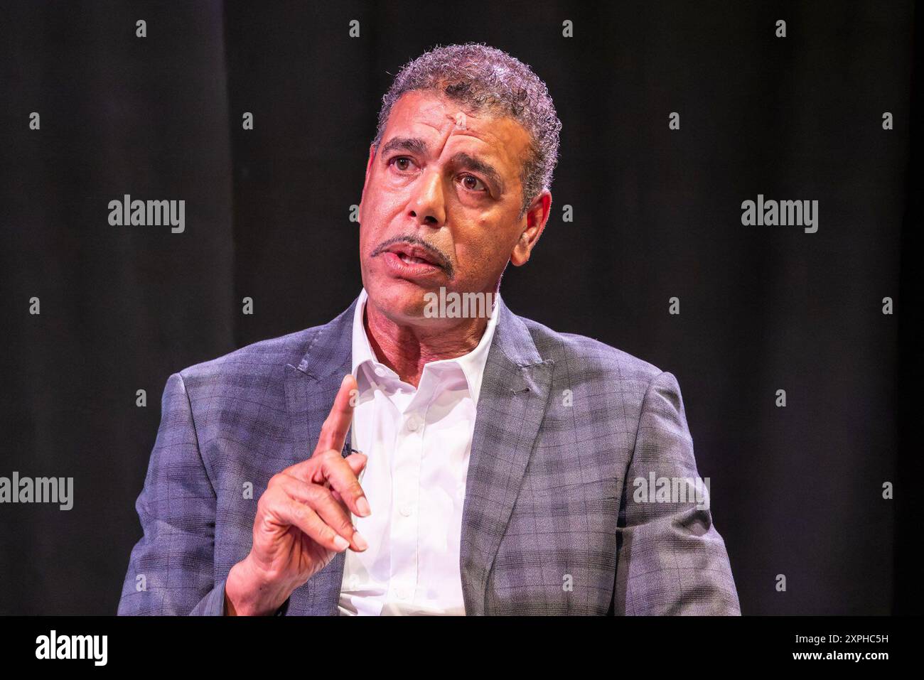 Edinburgh, United Kingdom. 06 August, 2024 Pictured: Chris Kamara. Ben ...
