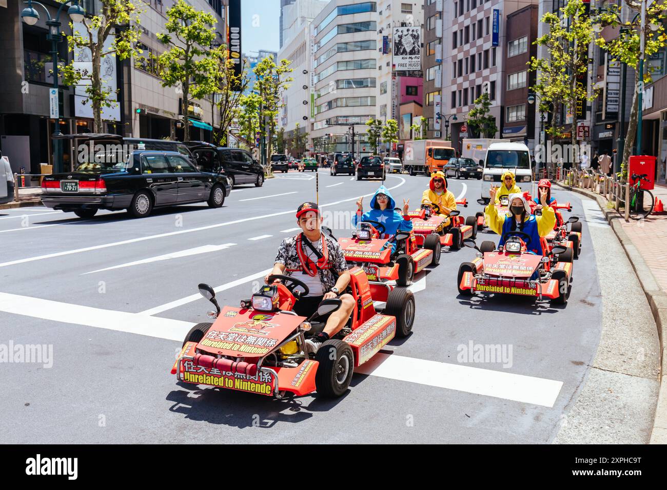 Go Karts in Tokyo Stock Photo - Alamy