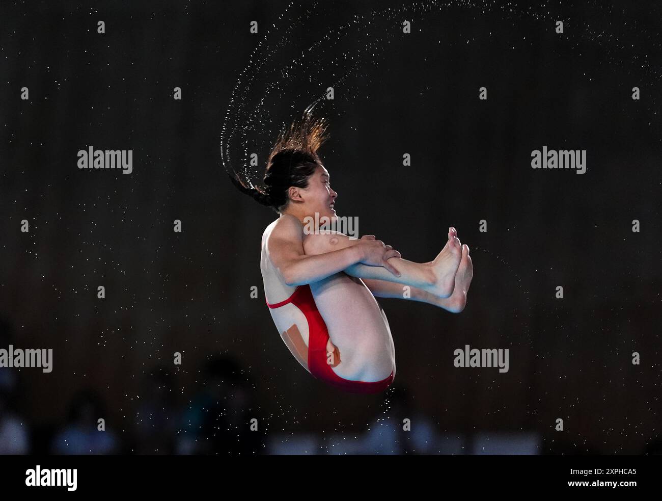 North Korea's Kim Mi-rae during the Women's 10m Platform Final at the ...