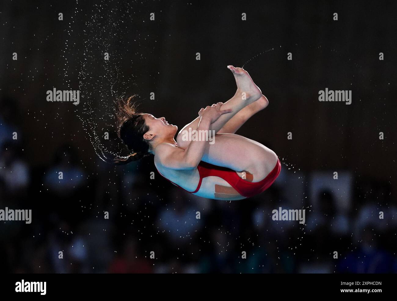 North Korea's Kim Mi-rae during the Women's 10m Platform Final at the ...