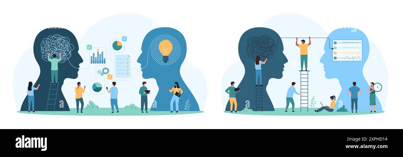 Visualization of data information analysis and classification ...