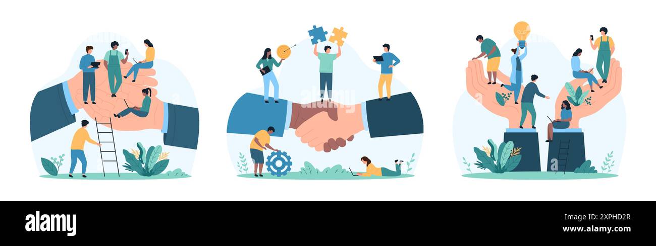 Support for office employees wellbeing, corporate insurance and success ...