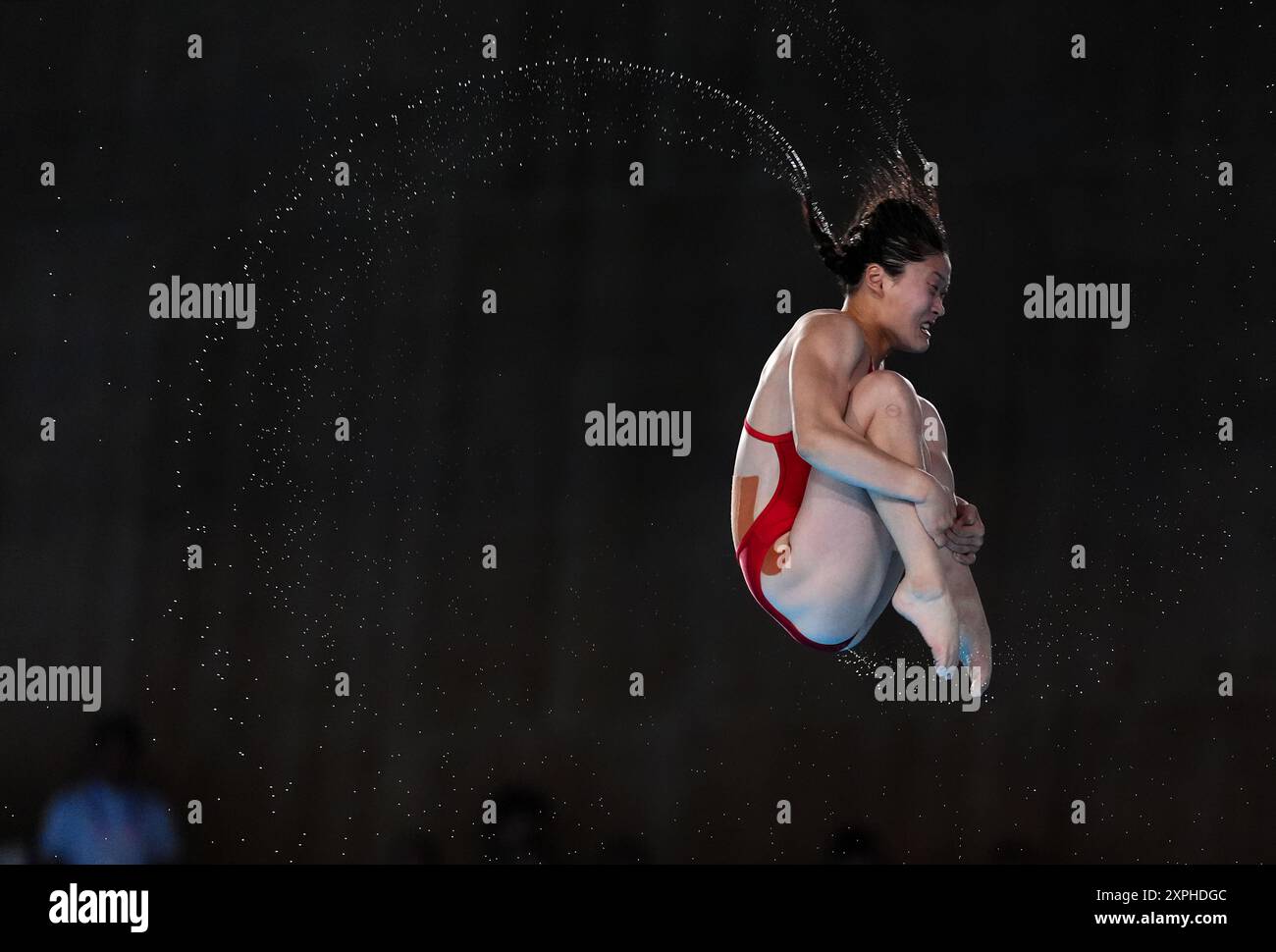 North Korea's Kim Mi-rae during the Women's 10m Platform Final at the ...