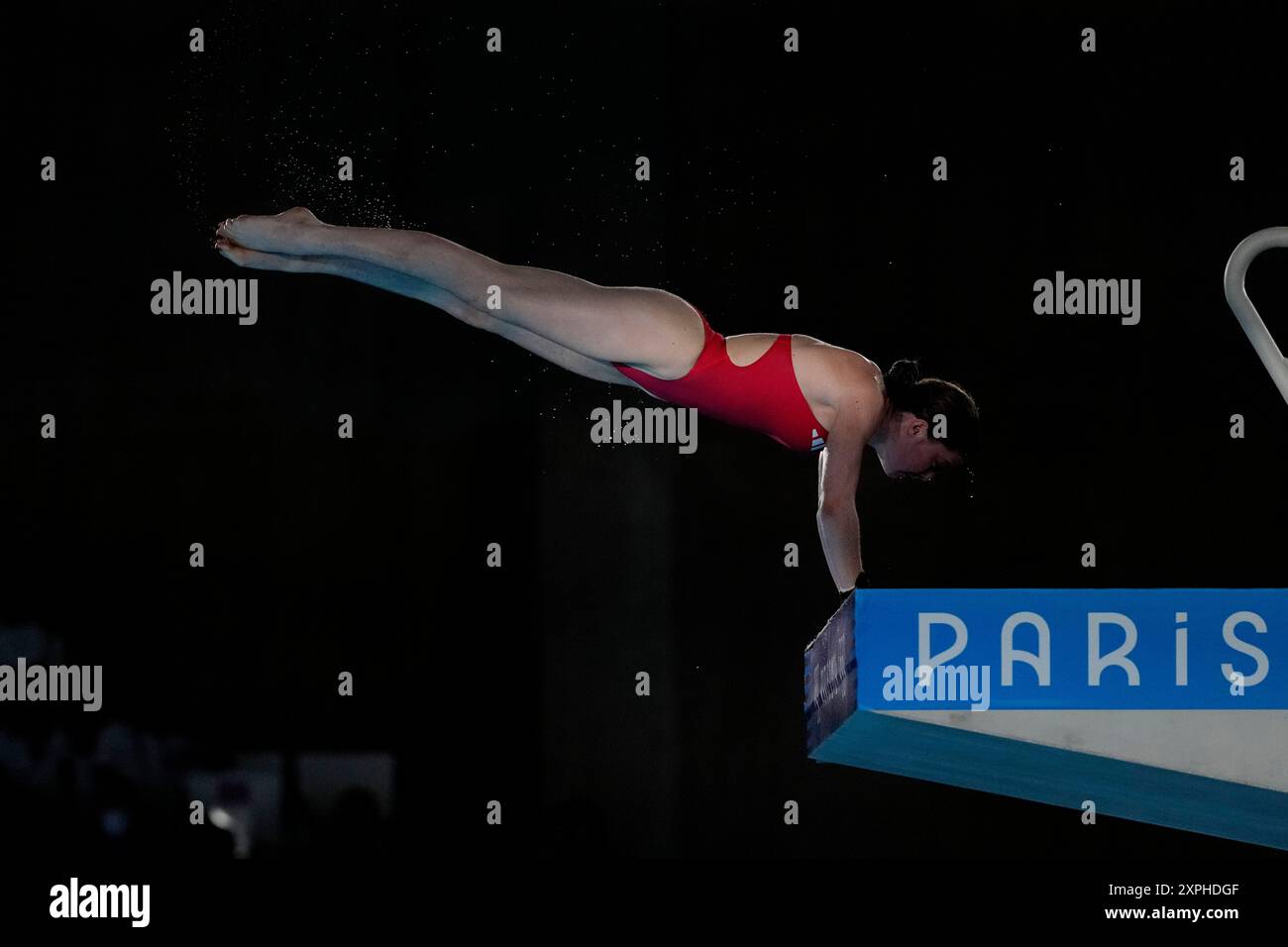 CAPTION CORRECTS INFO Britain's Andrea Spendolini Sirieix competes in ...